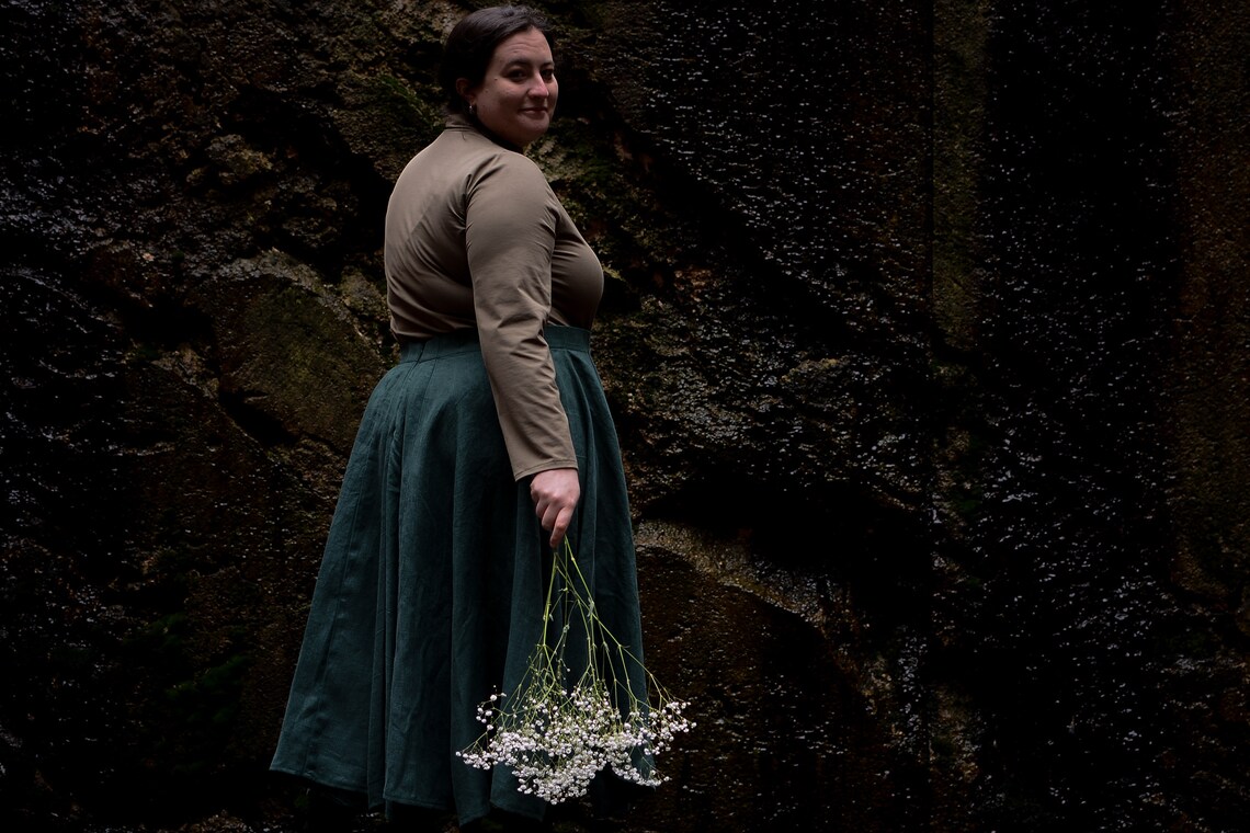 Zero Waste Gore Skirt PDF Sewing Pattern - Etsy