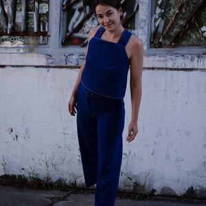 Low Waste Cross Back Tank PDF Sewing Pattern - Etsy