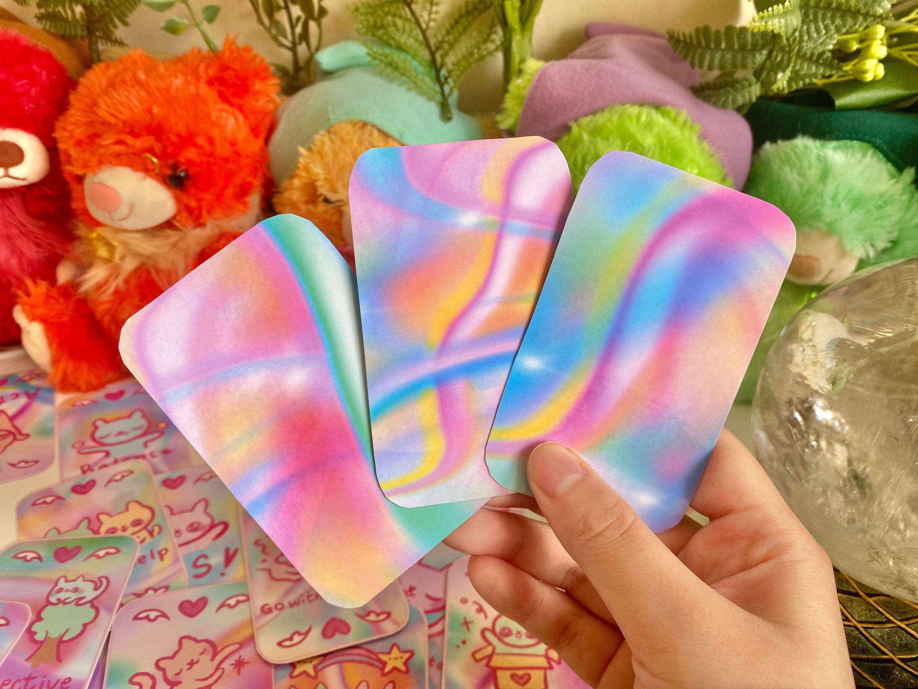 Printable Cat Oracle Cards | Digital Download| Channeled Messages| Twin ...