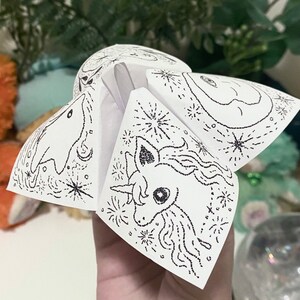 Printable Fortune Teller . Cootie Catcher. Origami Halloween Party ...