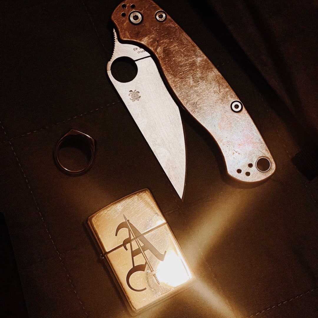 Personalized ZIPPO LIGHTERS for Men Lighter Custom Engraved Groomsmen Gifts for Him Men Dad ...