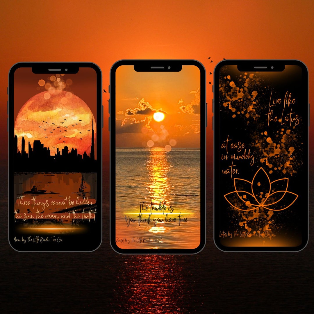 The Buddha Edit Phone Wallpaper Set of 3 - Etsy
