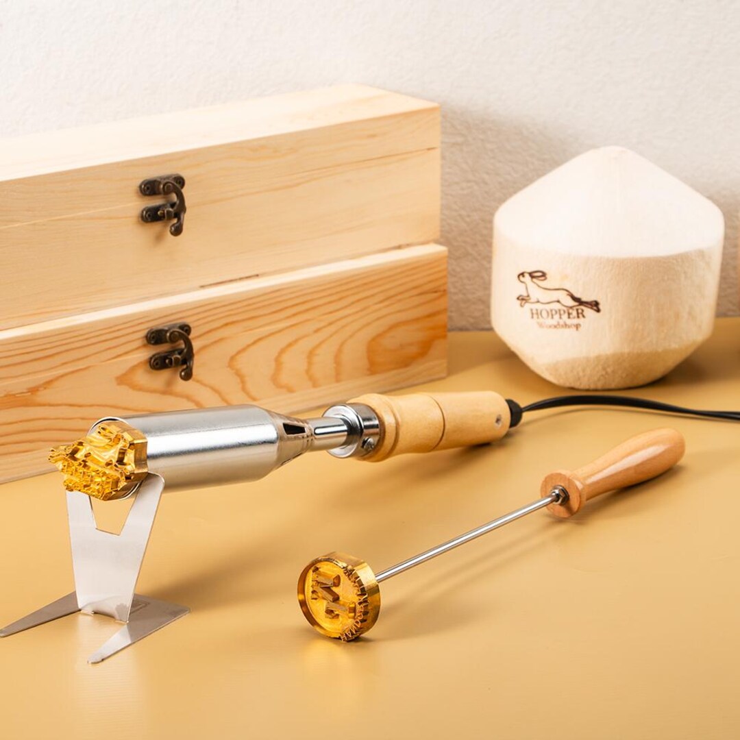 Custom Coconut Branding Iron, Custom Coconut Stamp, Stamp for Coconut ...