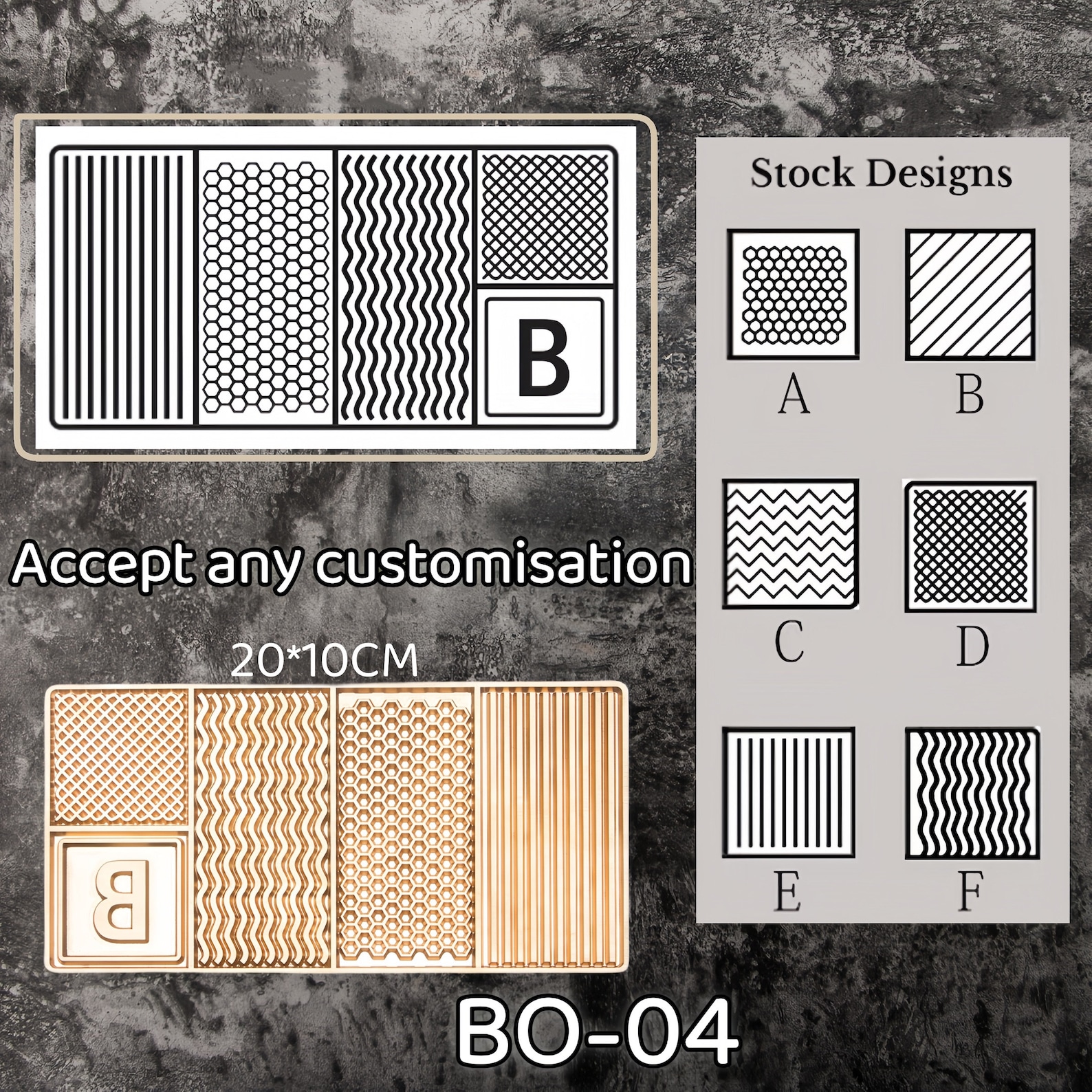 Ice Plate Custom, Custom Logo Ice Stamp, Ice Cube Plate, Custom Logo ...