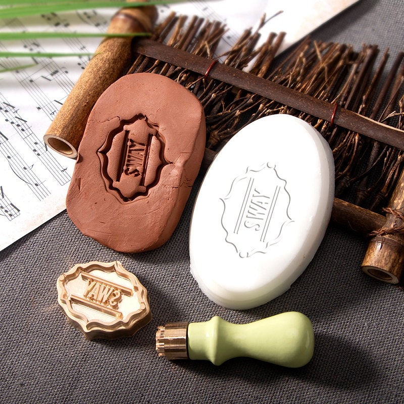Clay Embossing Stamp Stamp for Pottery Brass Clay Stamp - Etsy UK