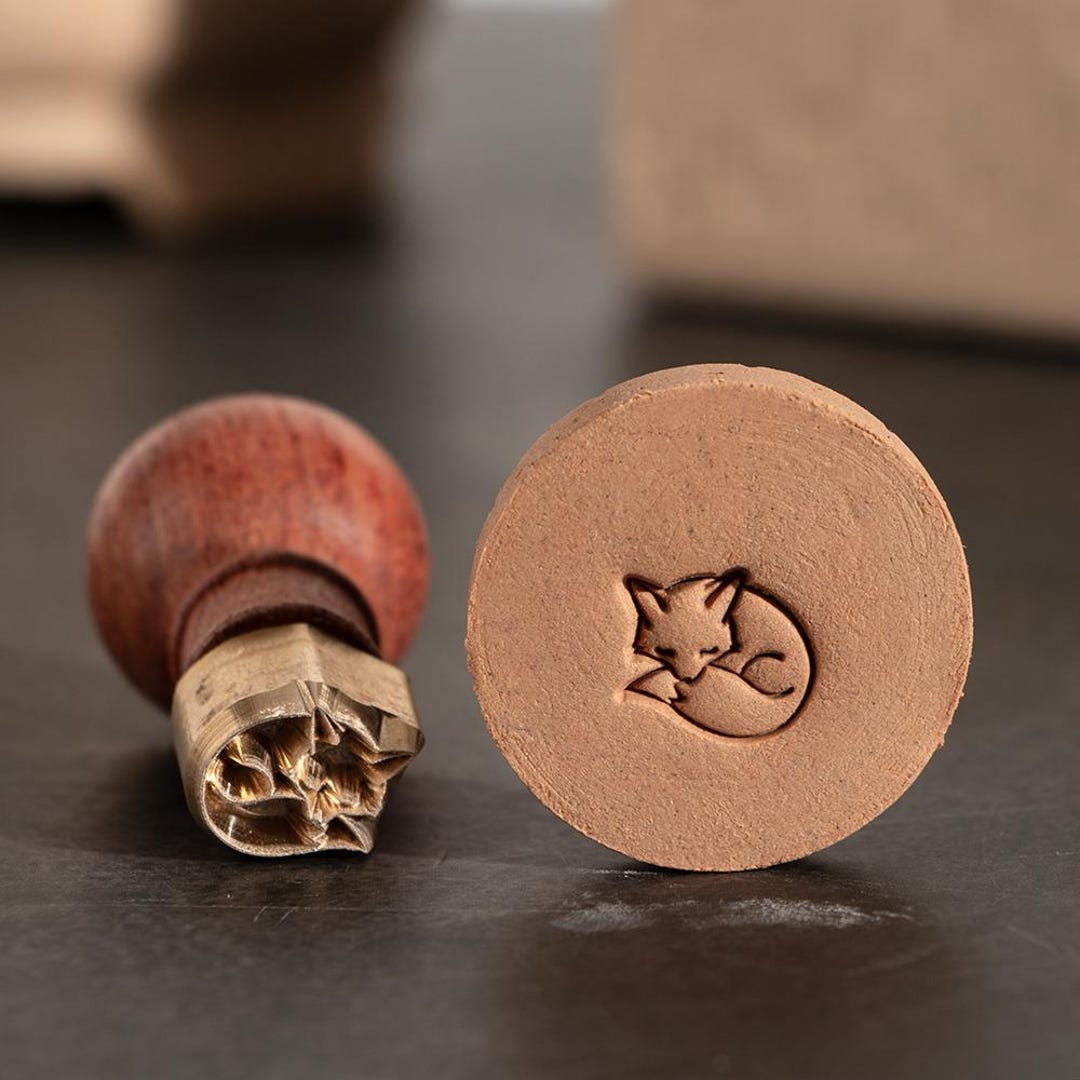 Personalized Clay Stamp | Custom Pottery Stamp | Ceramics Stamp ...