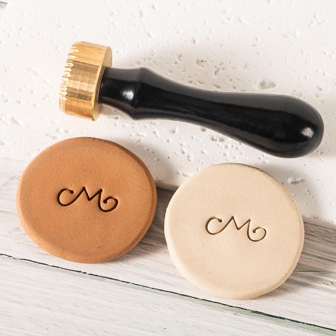 Custom Pottery Stamp, Pottery Signature Stamp, Personalized Clay Stamp ...