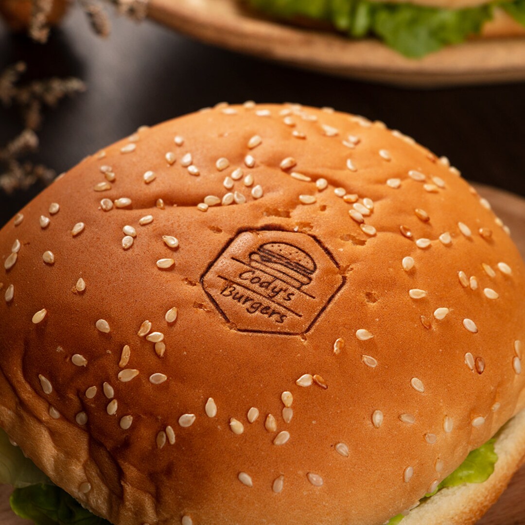 Custom Restaurant Logo Stamp, Branding Iron for Burger, Electric Iron ...