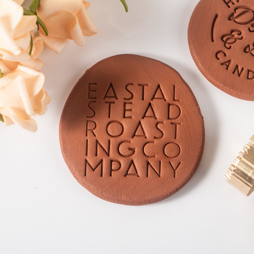 Ceramic Signature Stamp Logo,12 Mm Thick Brass Pottery Stamp,custom ...