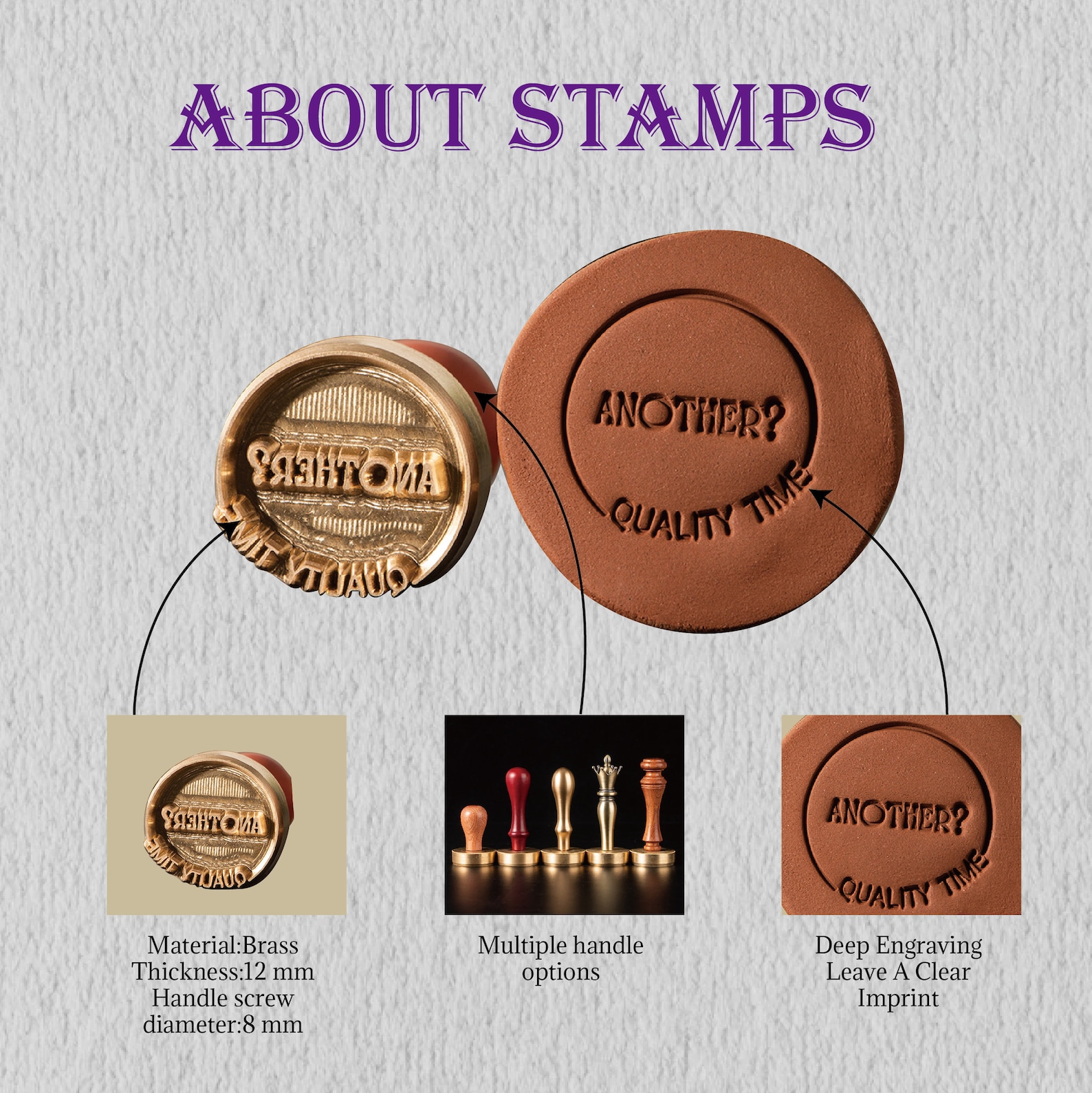 Personalized Initial Ceramic Stamps, Custom Pottery Stamp, Custom Stamp ...