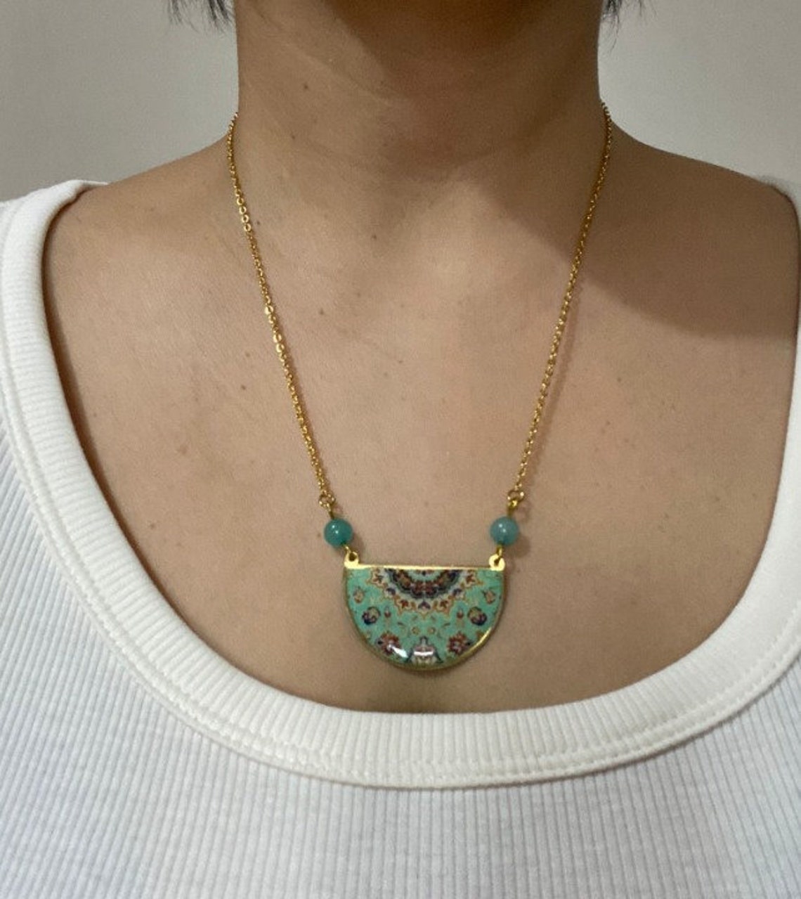 Middle Eastern Style Necklace: Elegant Design, Gift Jewelry - Etsy