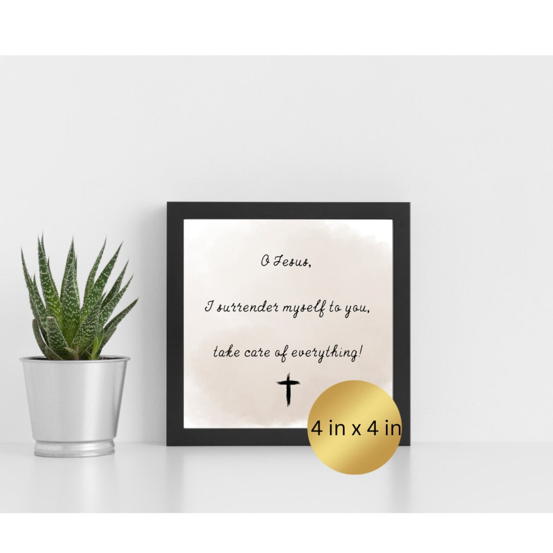 Act of Surrender Digital Print, Jesus Prayer, Catholic Wall Art ...