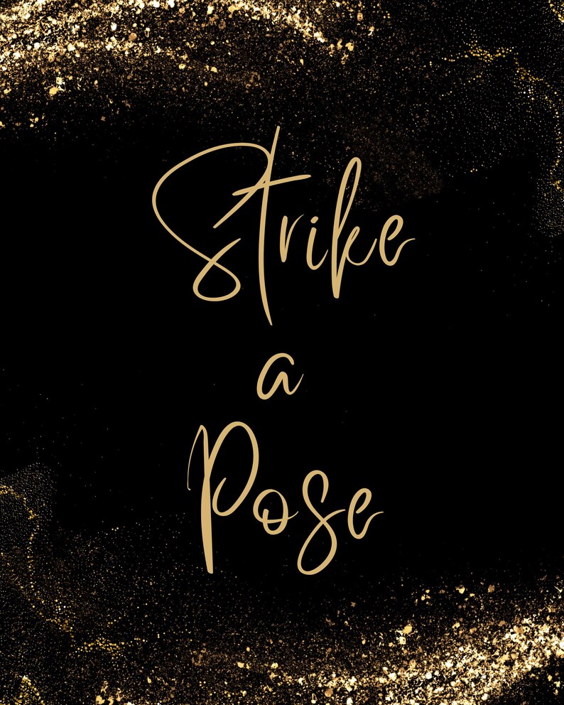 Elegant Photo Booth Table Signs: Wedding & Party Decor (instant ...