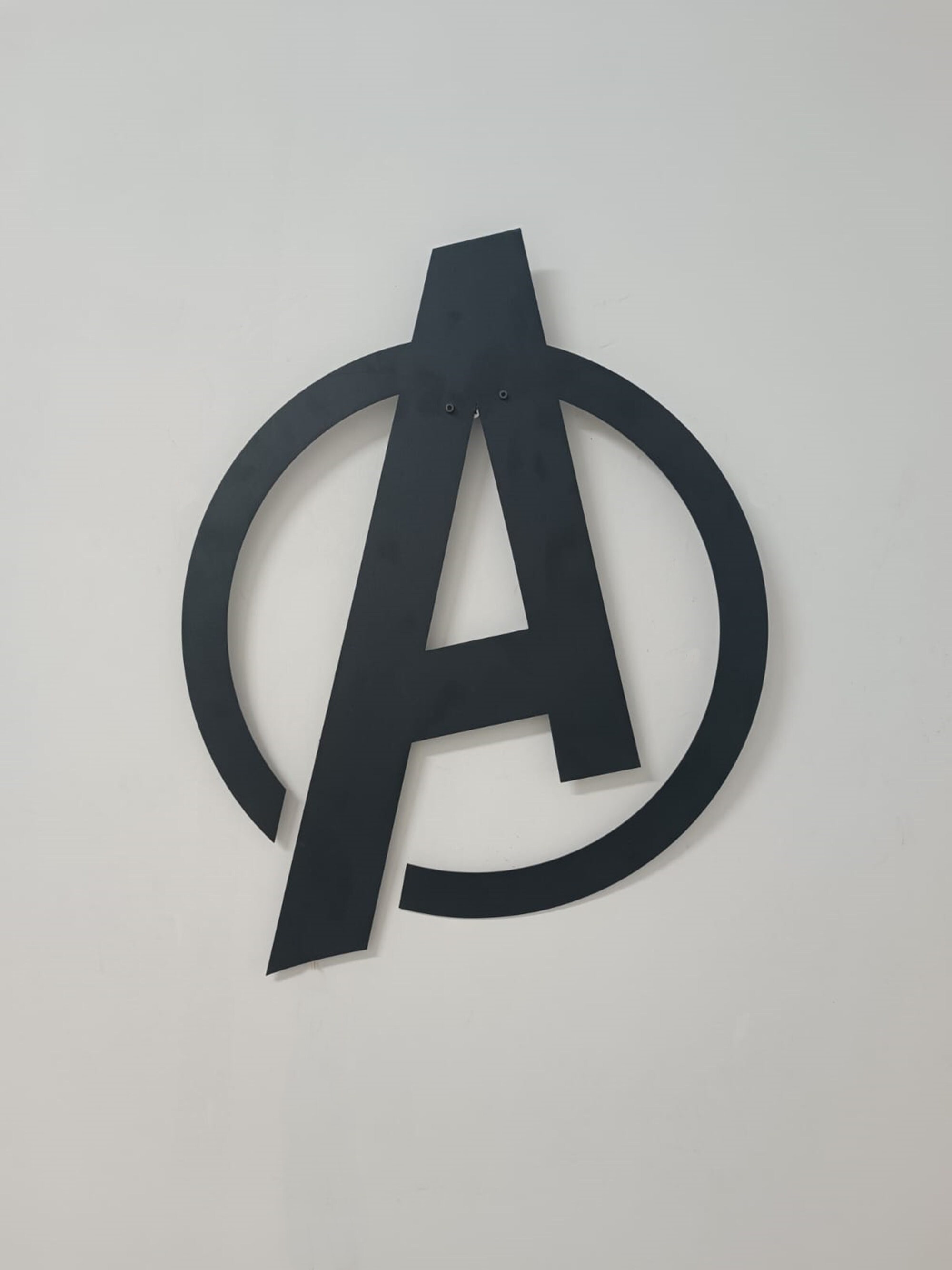 Avangers Metal Led Light Avengers Logo Sign Led marvel - Etsy