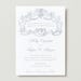 Elegant Regal Wedding Invitation Template | Digital Canva Download ...