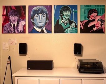 The Beatles, Beatles Art Print, Signed, and Numbered. John Lennon ...