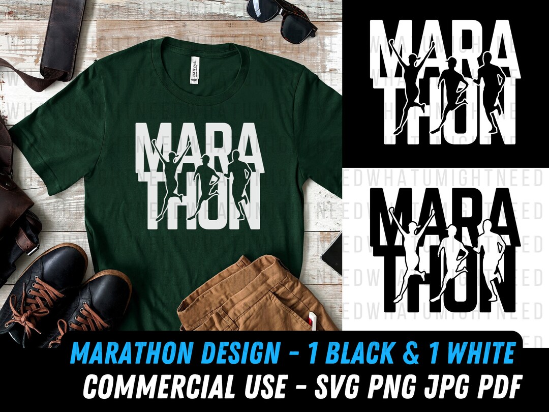 Marathon Design SVG | Marathon Png | Digital File | Marathoner Design ...