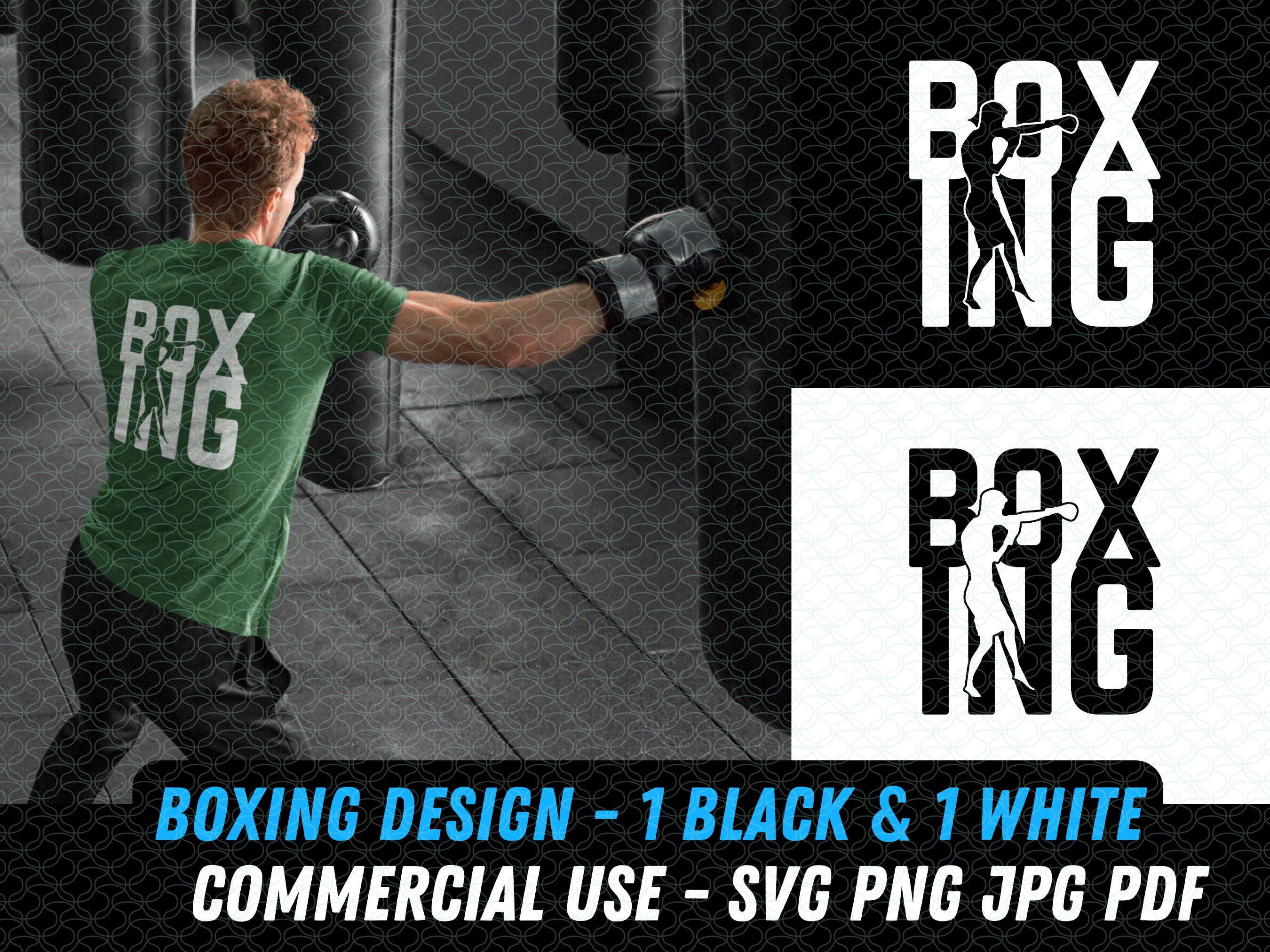 Boxing Design Writing SVG Boxing Png Boxer Svg Boxing Letters Svg ...