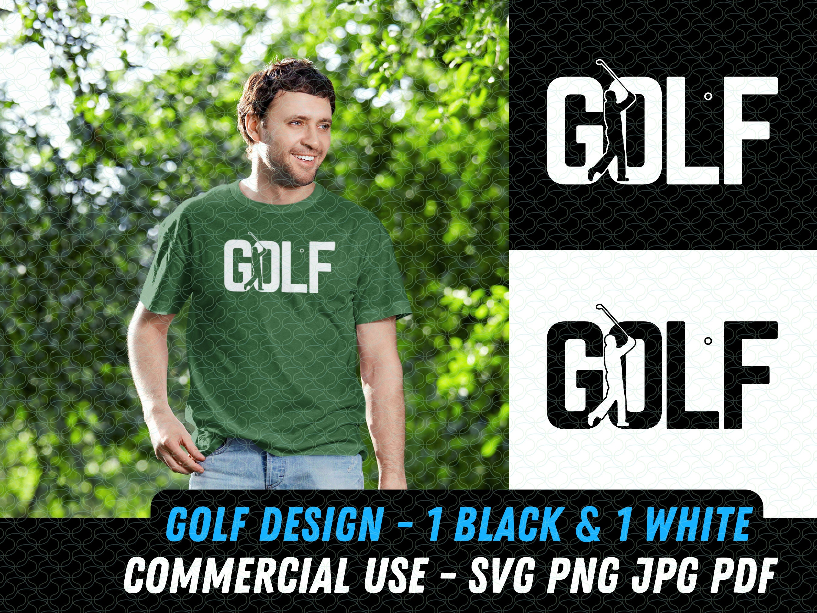 Golf Design Writing SVG Golf Png Golf Svg Golf Letters - Etsy