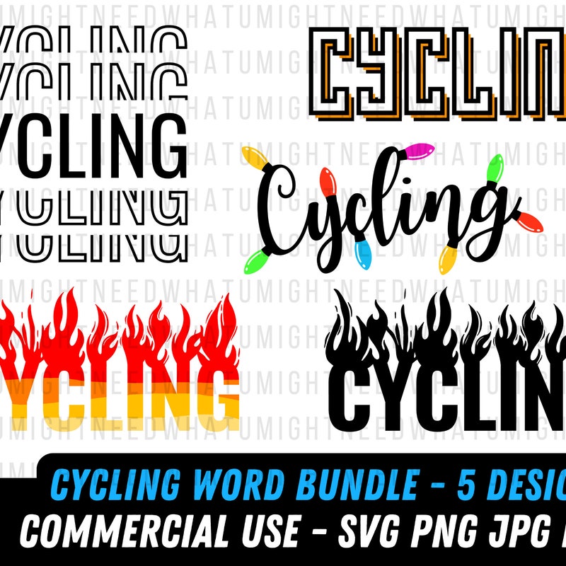 Cycling Svg - Etsy