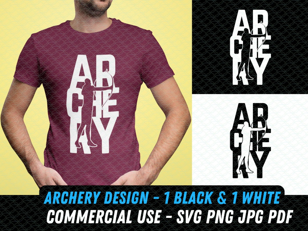 Archery Design SVG | Archery Png | Love Archery | Digital File | Archer ...