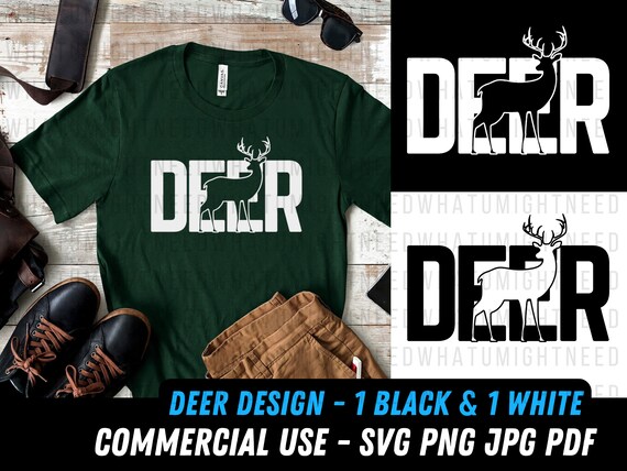 Deer Design SVG Deer Png Digital File Deer Design - Etsy