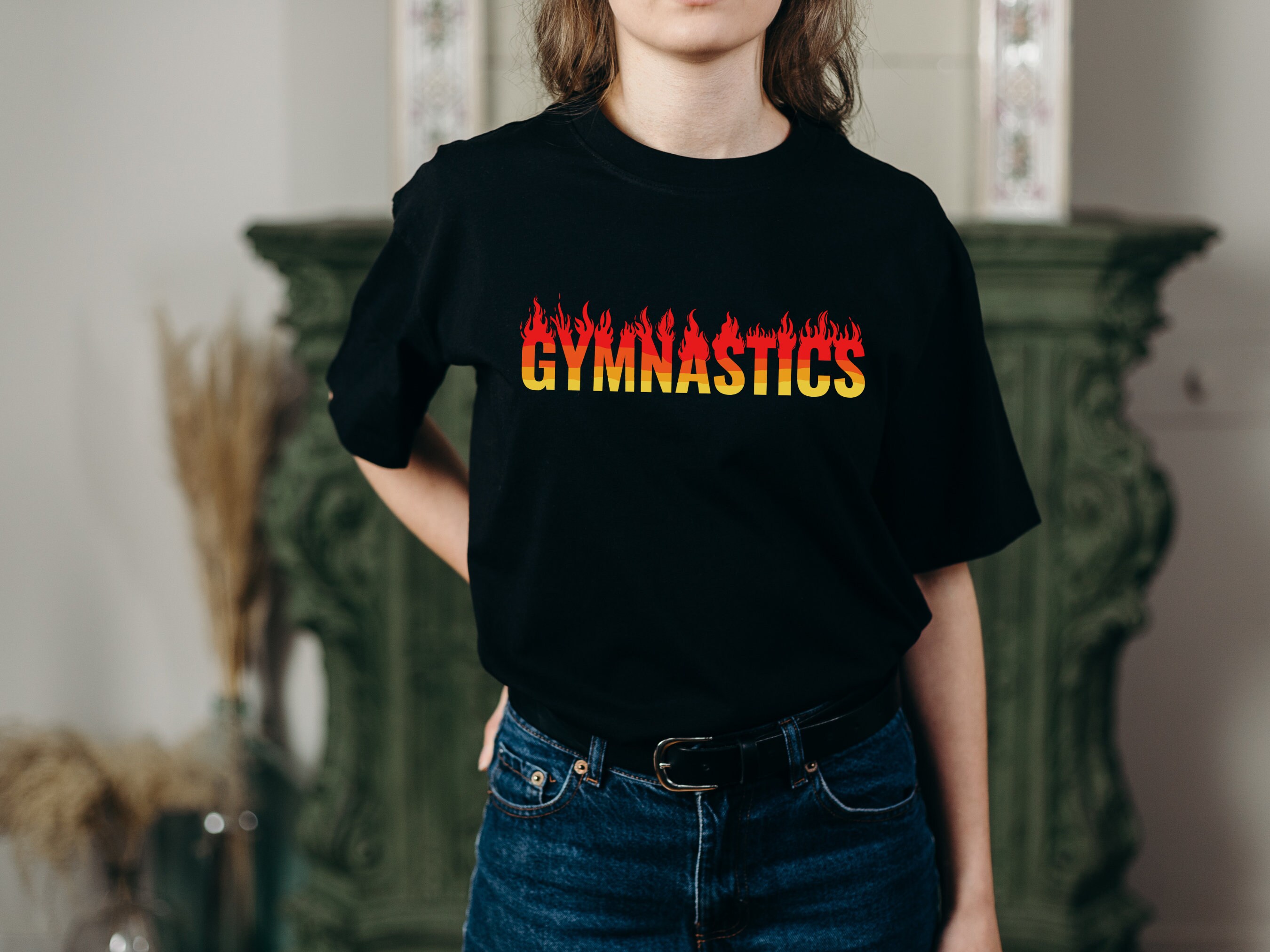 Word Gymnastics SVG Gymnastics Png Digital File Gymnastics Design ...