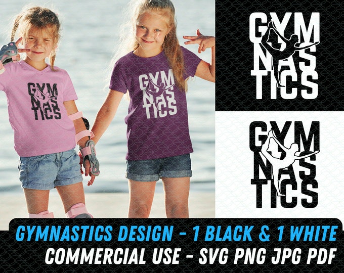 Gymnastics Font SVG | ABC Gymnast Png | Gymnastics Alphabet | Gymnast ...