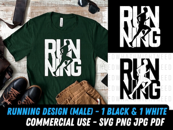 Running Design SVG Male Running Png Love Running Digital - Etsy