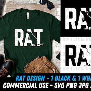 Rat Design SVG | Rat Png | Digital File | Rat Design | Animal Jpg ...
