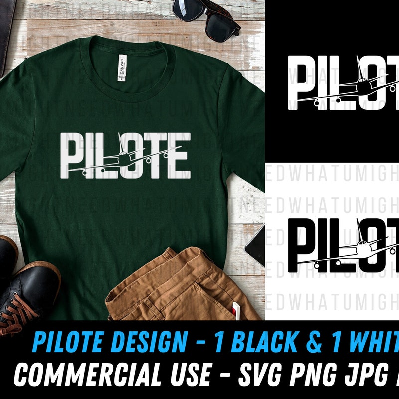 Pilot Svg - Etsy