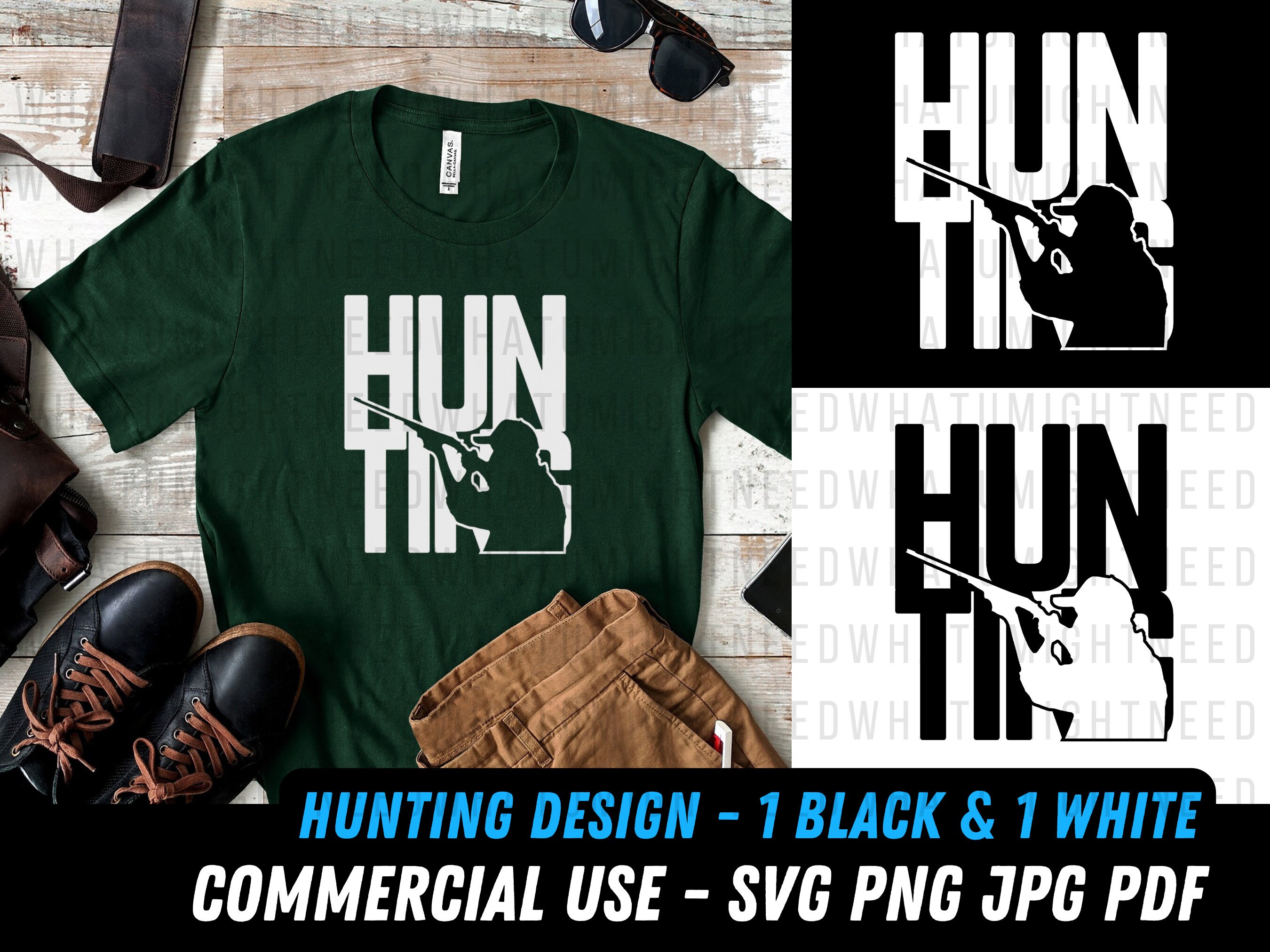 Hunting Design SVG Hunting Png Digital File Hunter Design Hunting Jpg ...