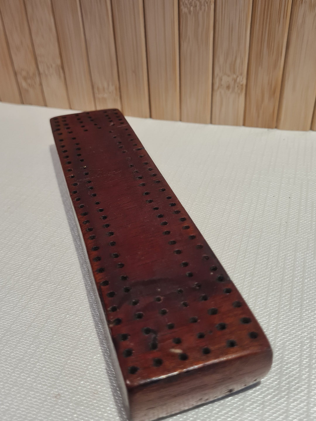 Vintage Cribbage Board - Etsy