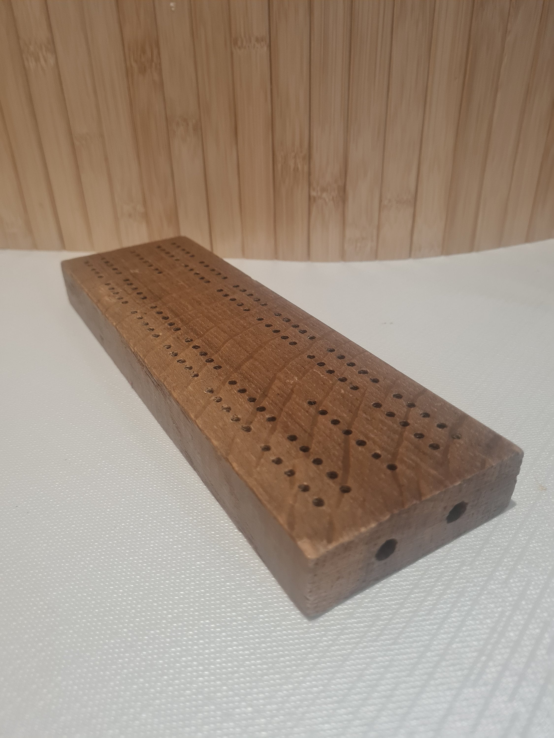 Solid Hardwood Edwardian Cribbage Board - Etsy UK
