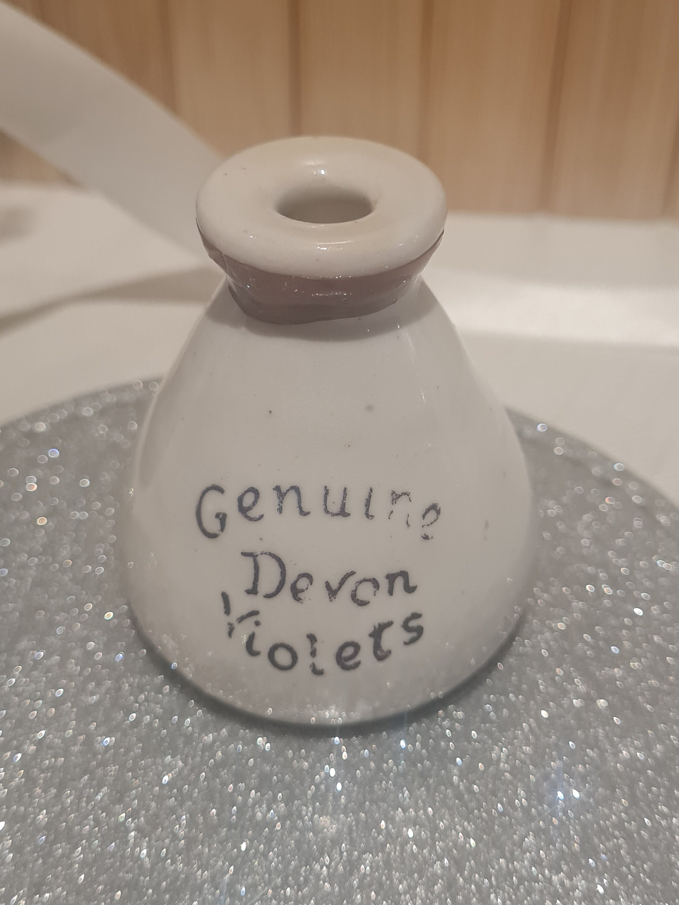 Lownds Pateman Genuine Devon Violets Ceramic Perfume Bottle - Etsy