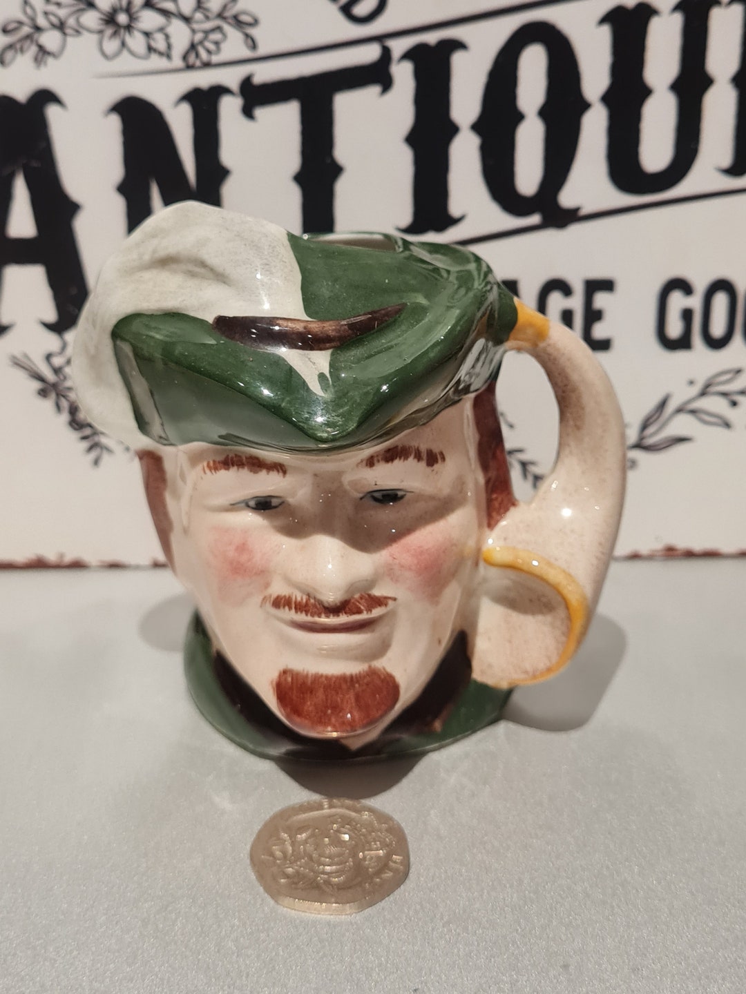 Vintage Staffordshire Audley Robin Hood Toby Jug - Etsy