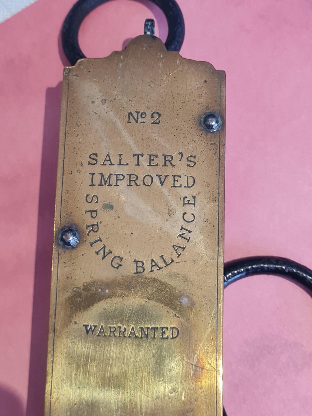 Salters Improved Spring Balance No. 2 - 40 Lb Scales. Including Hook ...