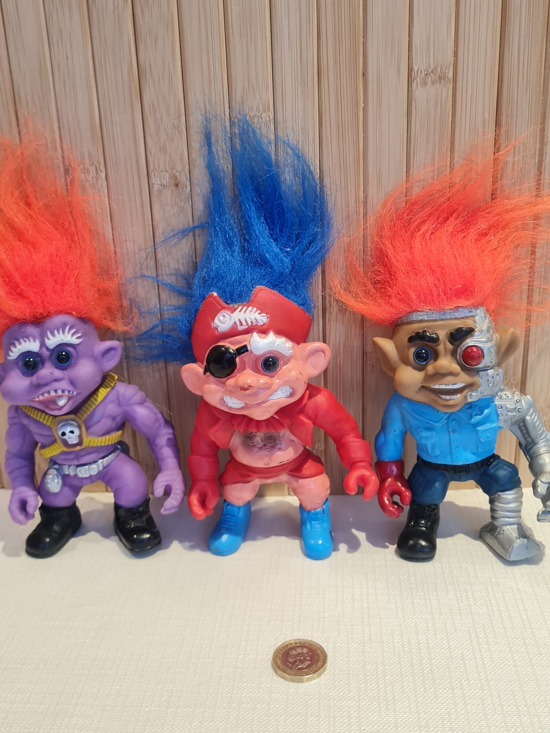 A Gang of Three Vintage HYI Battle Trolls From 1993 - Etsy