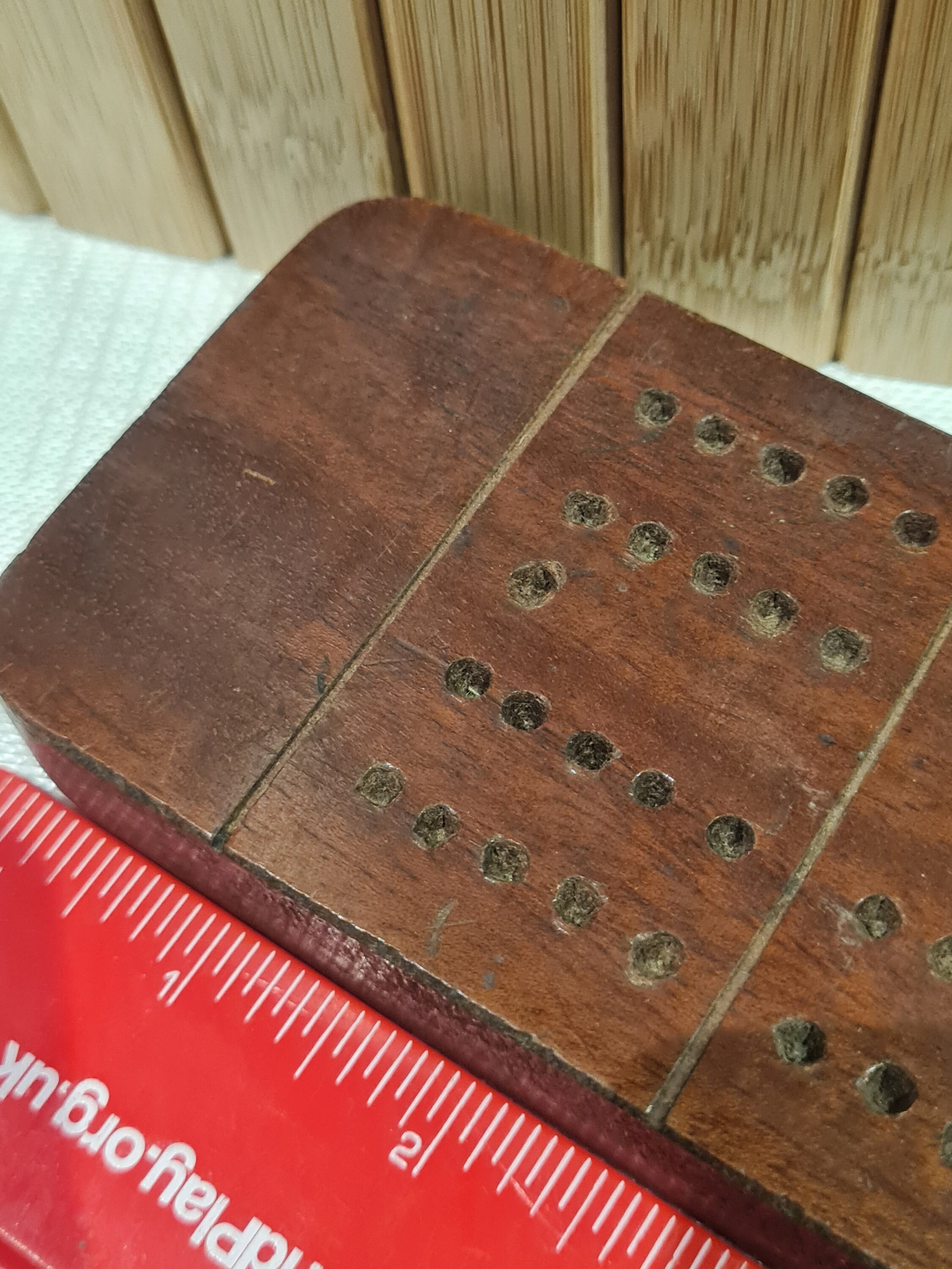 Vintage Cribbage Board - Etsy