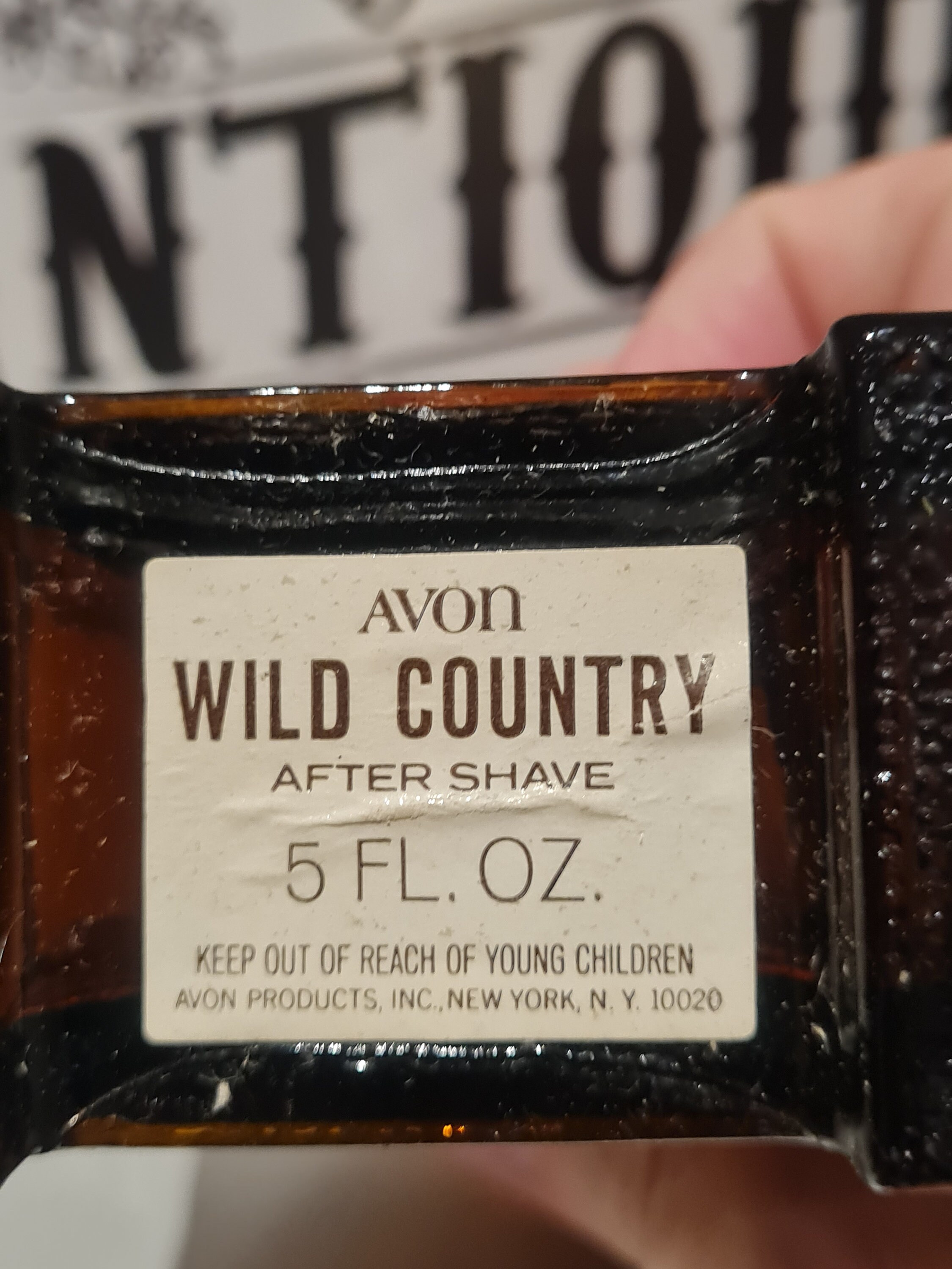 Avon Remember When Radio Decanter Vintage Avon 1970's Wild Country ...