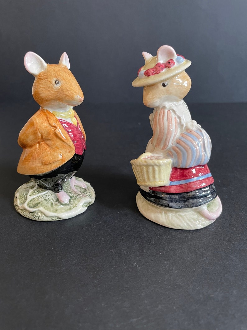 Royal Doulton brambly Hedge Collection Lord and Lady Woodmouse. - Etsy