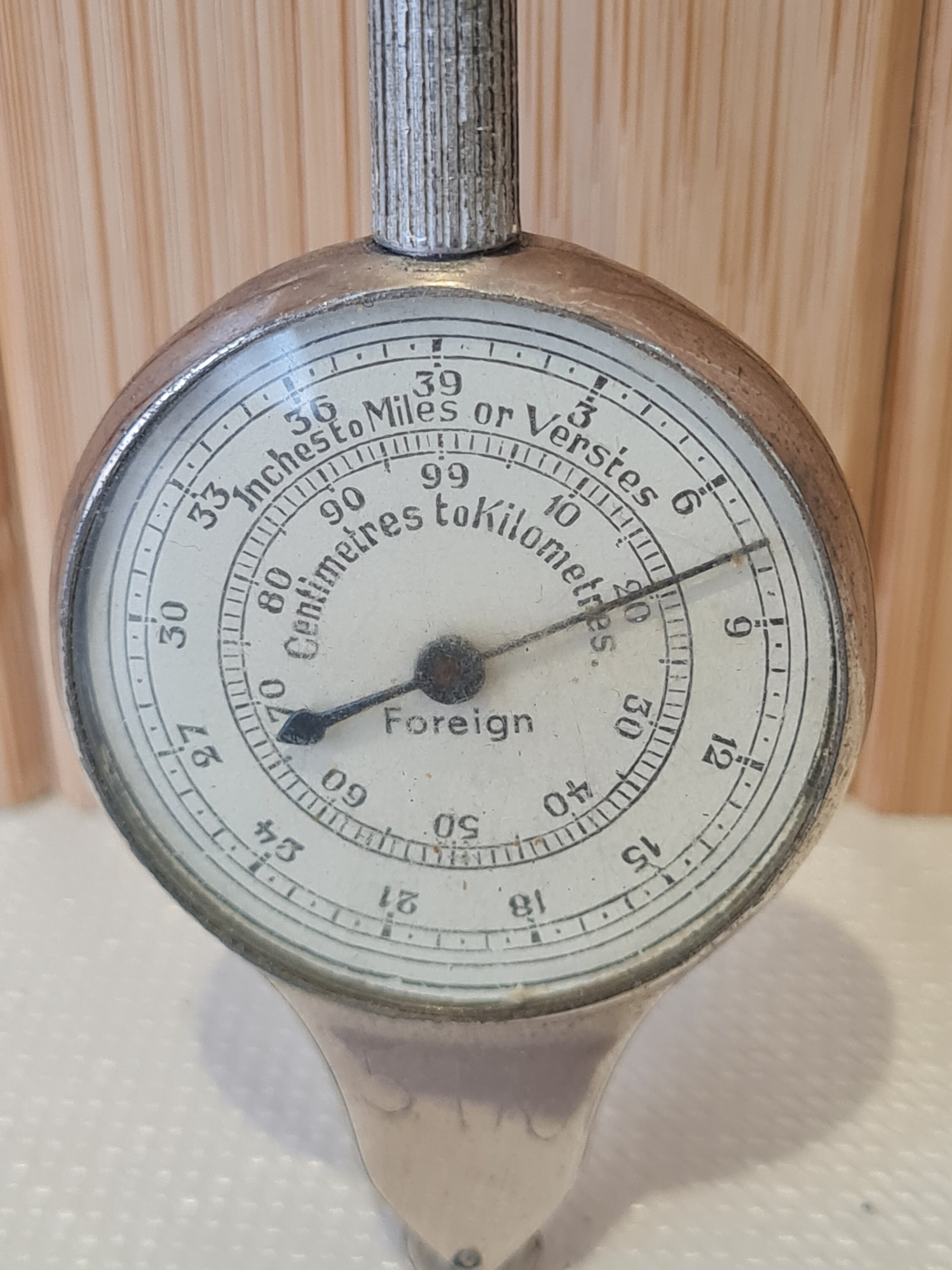 Vintage Foreign Opisometer Curvimeter Map Distance Measurement Map Tool ...