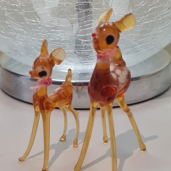 Glass Deer - Etsy