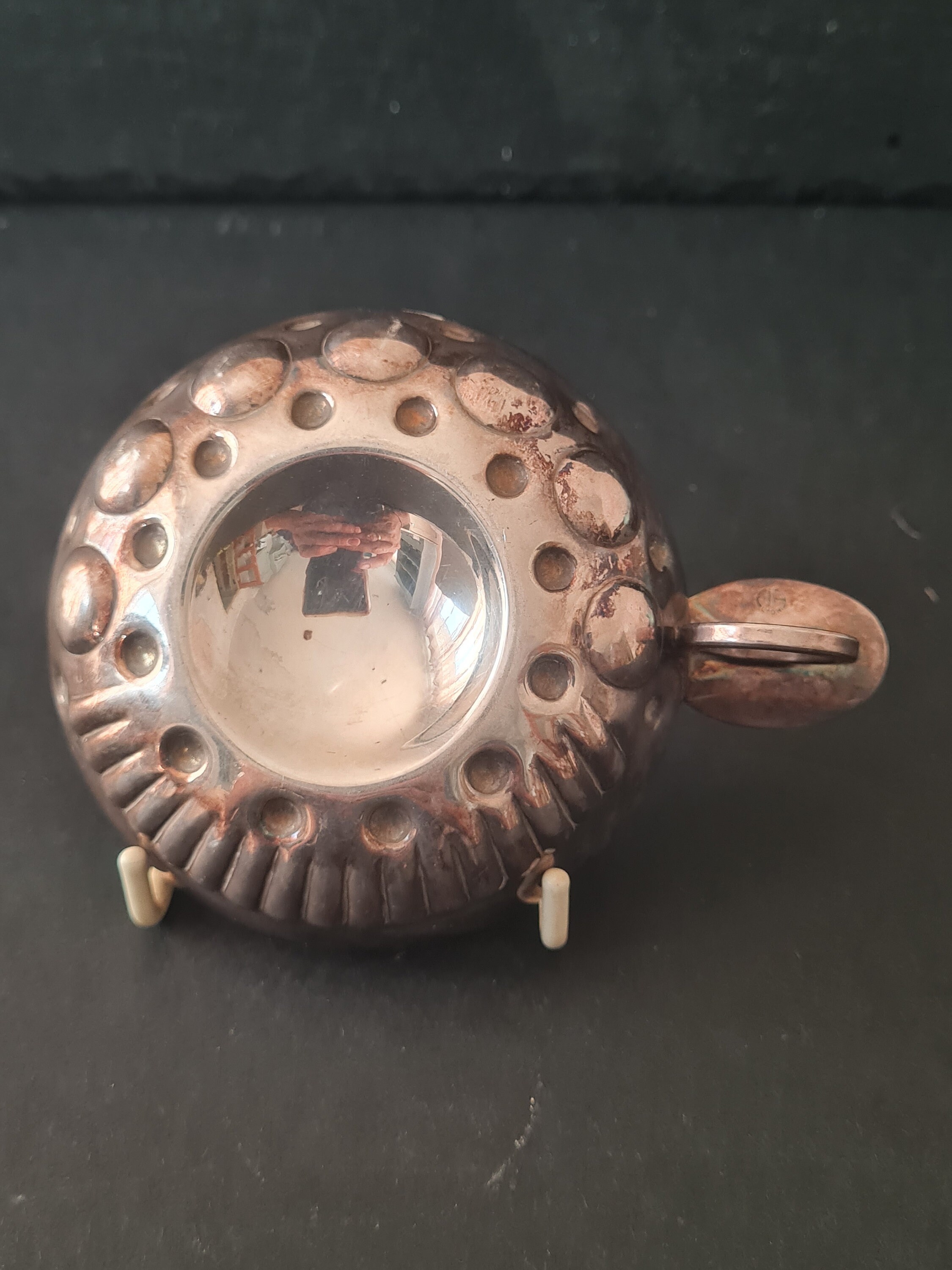 Vintage French Silver Colour Sommelier's Wine-tasting Dish - Etsy