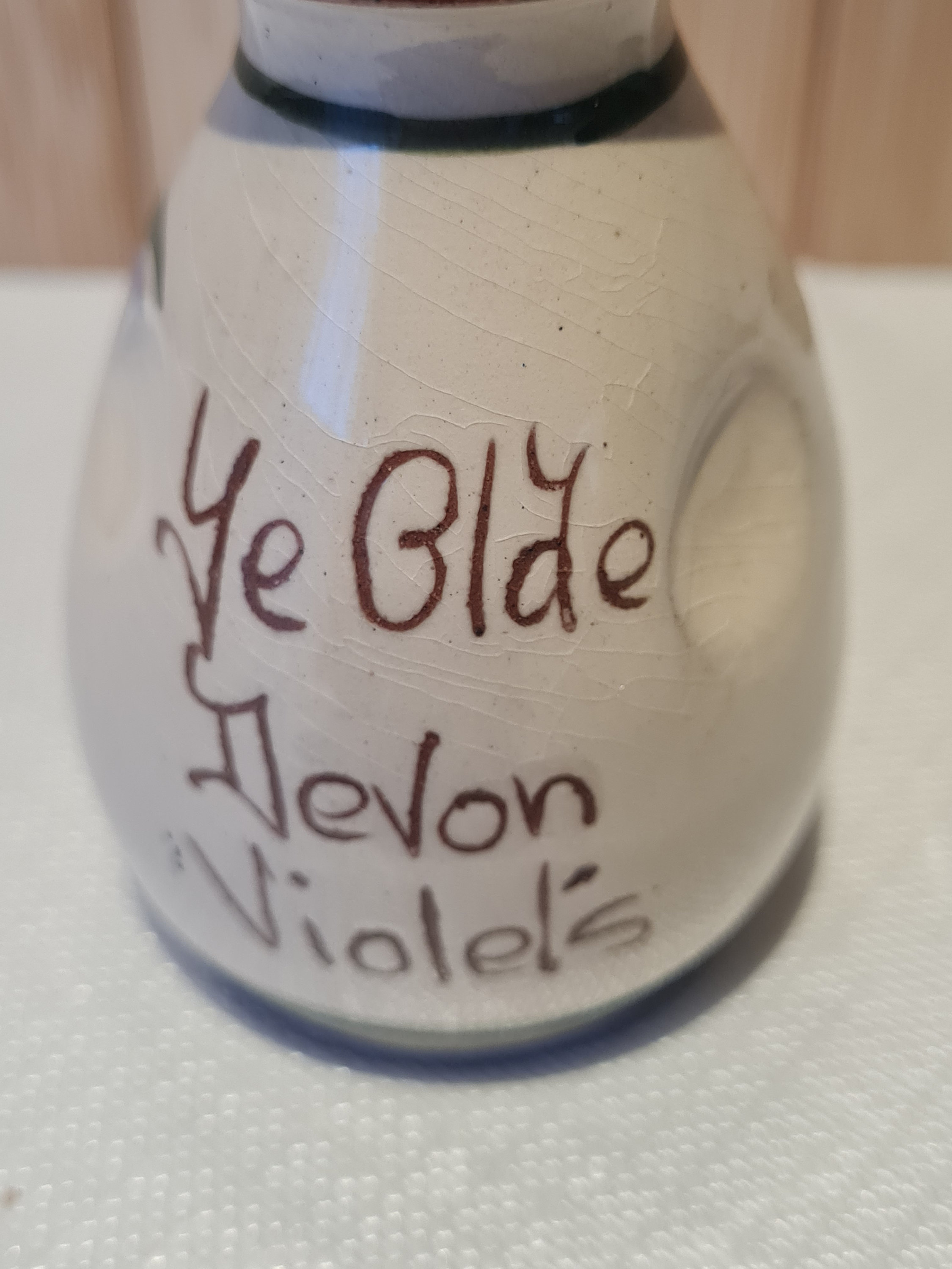 Torquay Ware Devon Violets Perfume Bottle - Etsy UK