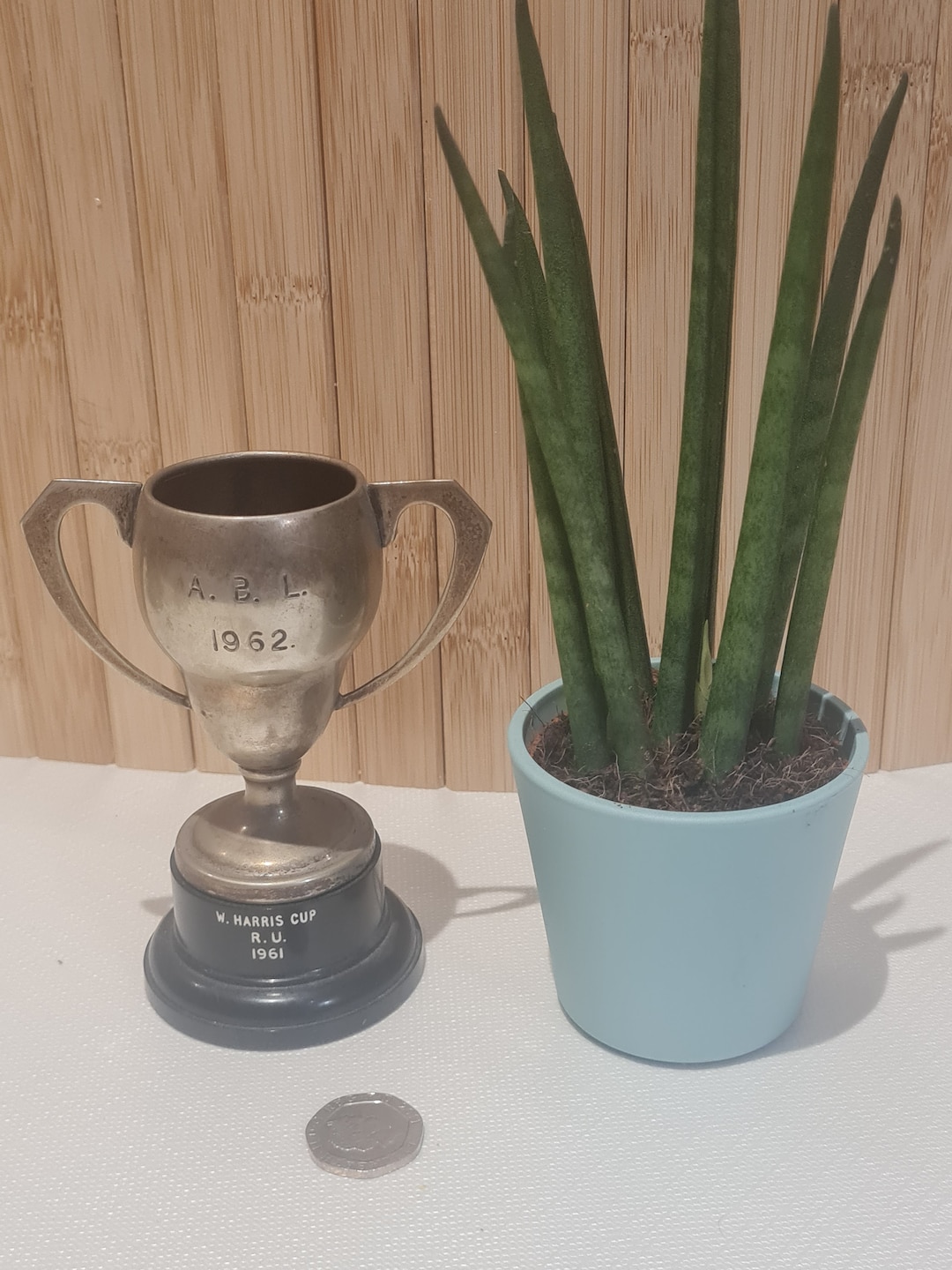 Silver Coloured Trophy From 1962 - Etsy