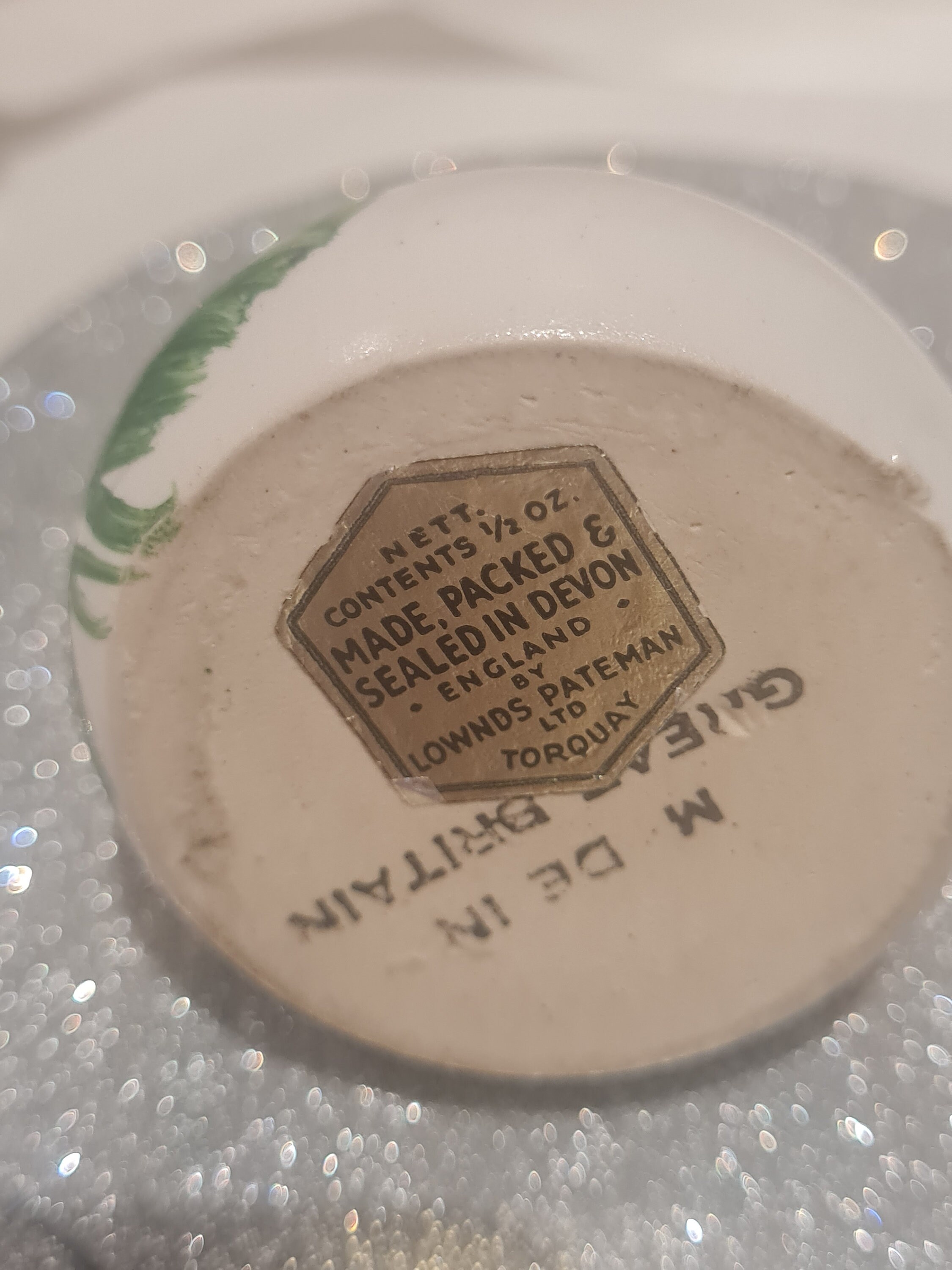 Lownds Pateman Genuine Devon Violets Ceramic Perfume Bottle - Etsy