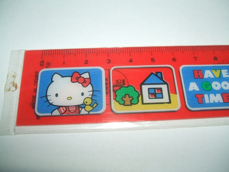 1976 Sanrio Hello Kitty Sealed Ruler - Etsy