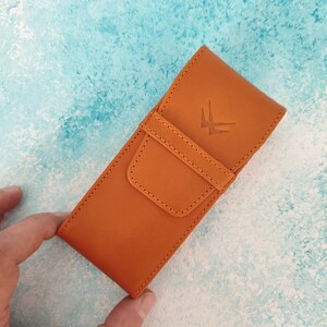 Custom Handmade Leather Watch Case / Single Watch Case / Leather Watch ...