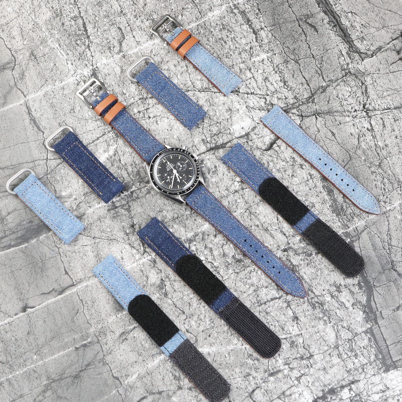 Denim Watch Strap - Etsy